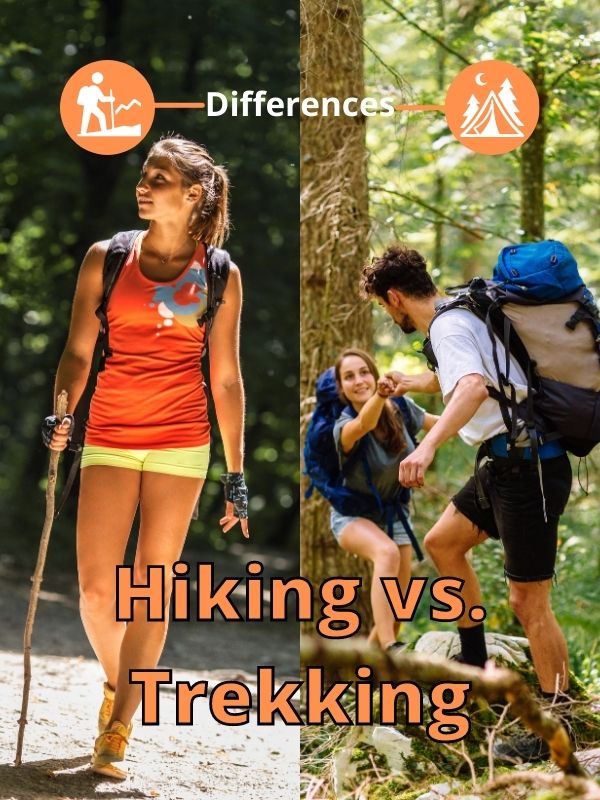 Hiking vs. Trekking [Charts that Clarify]